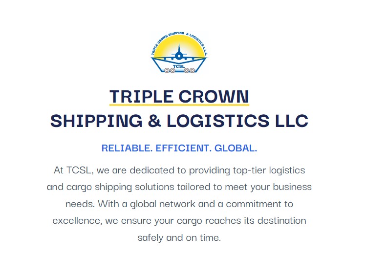 Triple Crown Shipping & Logistics LLC - Global Shipping and Logistics ...